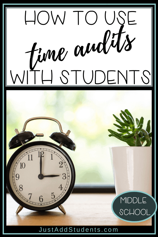 How To Teach Time Management Skills With Time Audits Just Add Students